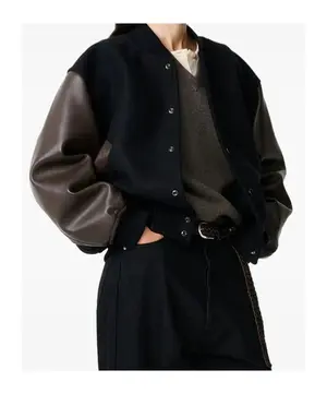 Studio Nicholson Long Sleeve Bomber Jacket