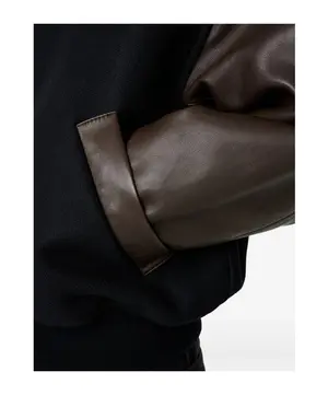 Studio Nicholson Long Sleeve Bomber Jacket