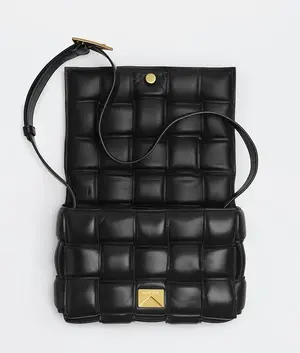 Bottega Veneta Padded Cassette Shoulder Bag - Black