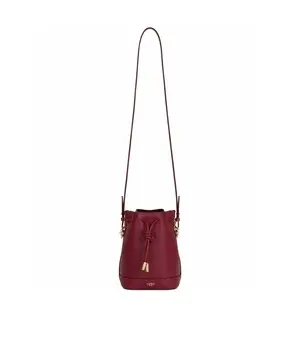 Fendi Mon Tresor Drawstring Mini Bucket Bag - Red