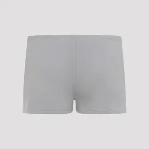 Miu Miu Technical Yarn Mini Shorts - Grey/green