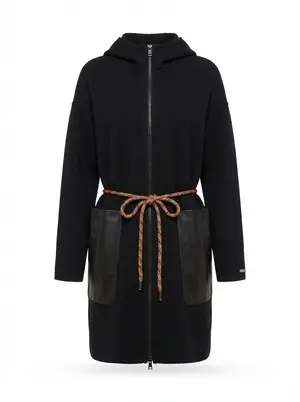 Sportmax Hooded Overcoat