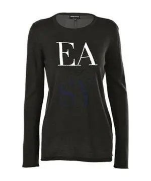 Emporio Armani Long Sleeve Logo Sweater