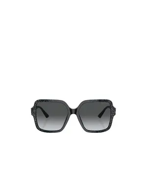 JIMMY CHOO Square Frame Sunglasses - Black