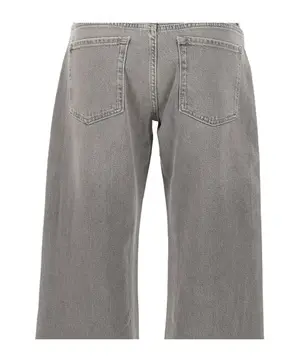 7 For All Mankind Low-rise Straight Leg Jeans - Grey