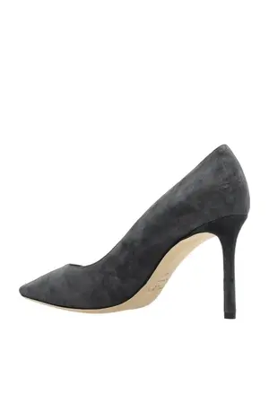 JIMMY CHOO Romy Pointed-toe Pumps - Grey