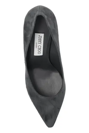 JIMMY CHOO Romy Pointed-toe Pumps - Grey