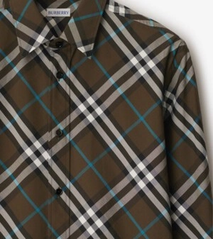 Burberry Check-pattern Shirt