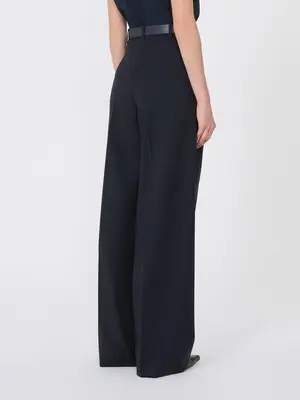 Max Mara Bergamo Belted Pleated Trousers