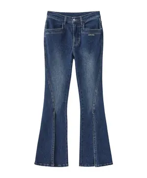 Marissa Chiara Front Slit Jeans