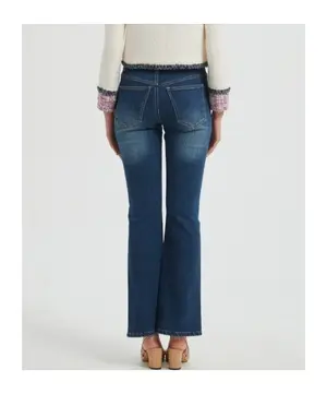 Marissa Chiara Front Slit Jeans