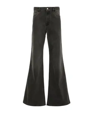 Coperni Decorative Buckle Wide-leg Jeans