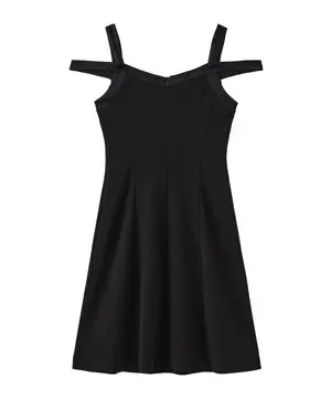 Marissa Chiara Sleeveless Off-the-shoulder Dress