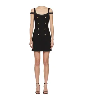 Marissa Chiara Sleeveless Off-the-shoulder Dress