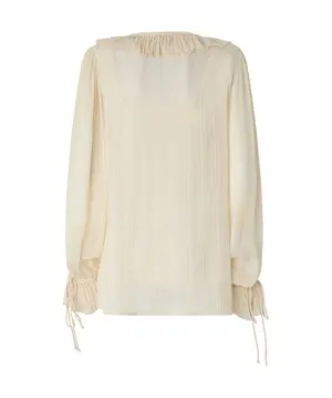 Pinko Biddy Ruffled Long Sleeved Blouse