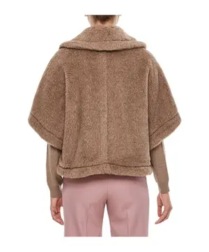 Max Mara Teddy Short-sleeve Cropped Jacket