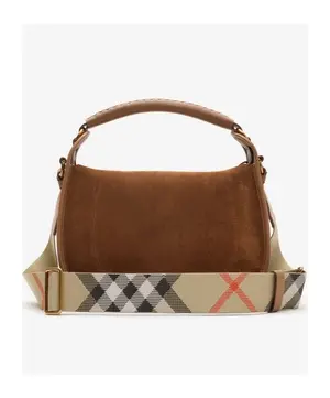 Burberry Small B-clip Messenger Bag - Hazel-brown