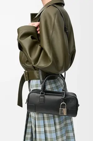 Loewe Amazona Leather Tote Bag