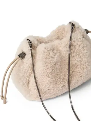 Brunello Cucinelli Mini Mellow Bucket Bag