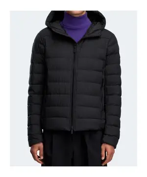 Canada Goose Crofton Quilted Hooded Jacket - Black