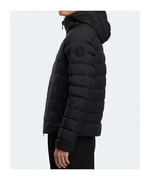 Canada Goose Crofton Quilted Hooded Jacket - Black