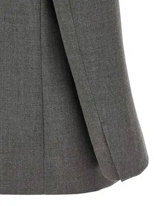 JIL SANDER Flap-pocket Blazer - Gray