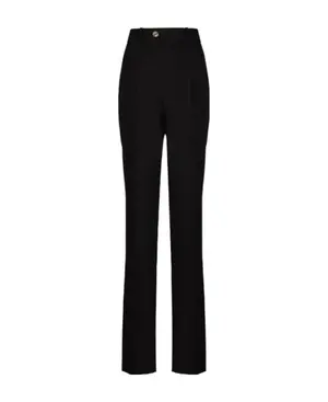 Gucci Tailored Trousers With Fly Front And Side Pockets - Black