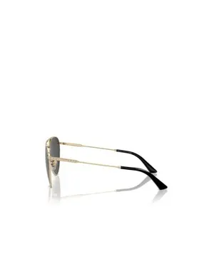 JIMMY CHOO Aviator Frame Sunglasses - Black