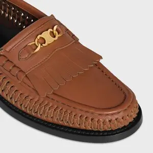 Celine Braided Loafer In Calfskin