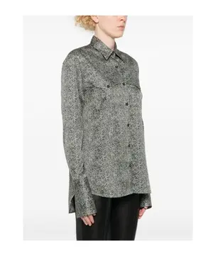 Ermanno Scervino Printed Long Sleeve Shirt