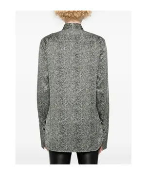 Ermanno Scervino Printed Long Sleeve Shirt