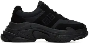 Balenciaga Triple S Sneakers - Black