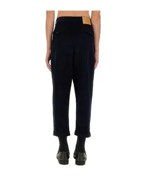 Ami Carrot Cropped Trousers - Gray