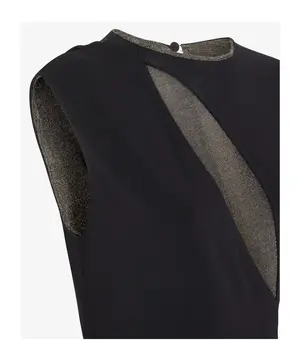 Fendi Sleeveless Cut-out Midi Dress