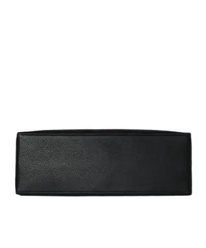 Tory Burch Double Handle Zipper Closure Handbag - Black