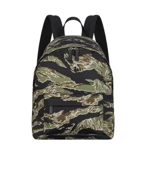 Givenchy Essential U Backpack In Nylon With Camo Print - Black
