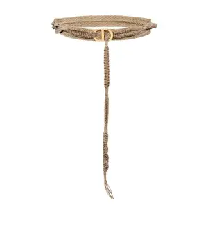 Dior Riviera 30 Montaigne Braided Belt