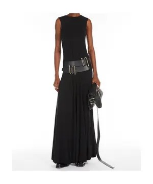 Sportmax Attore Crewneck Sleeveless Maxi Dress