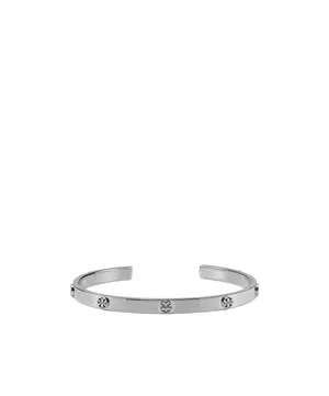Tory Burch Miller Stud Cuff Bracelet - Silver