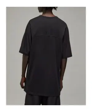 Y3 Stripe Detailed Crewneck T-shirt