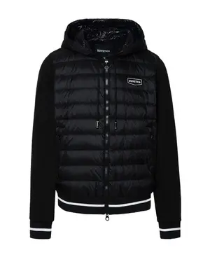 Duvetica Hooded Down Jacket - Black