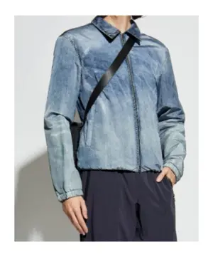 DIESEL® Denim-effect Zip-up Jacket