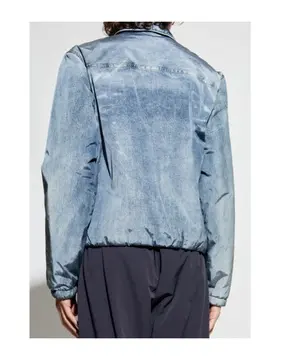 DIESEL® Denim-effect Zip-up Jacket