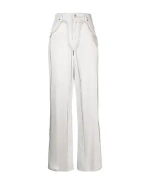 Blumarine Contrast Stitching Jeans For Women