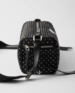 Prada Re-nylon Studded Bag