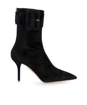 AQUAZZURA St Honoré 95mm Suede Boots