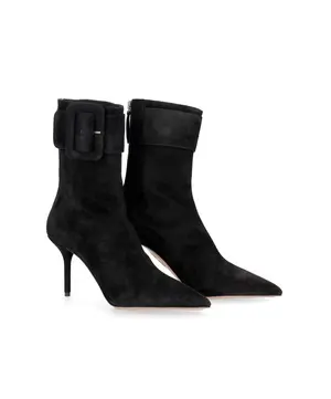 AQUAZZURA St Honoré 95mm Suede Boots
