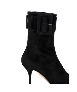 AQUAZZURA St Honoré 95mm Suede Boots