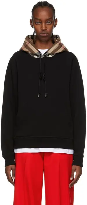 Burberry Vintage Check Cotton Hoodie