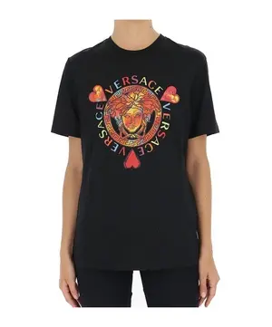 Versace Logo Printed T-shirt